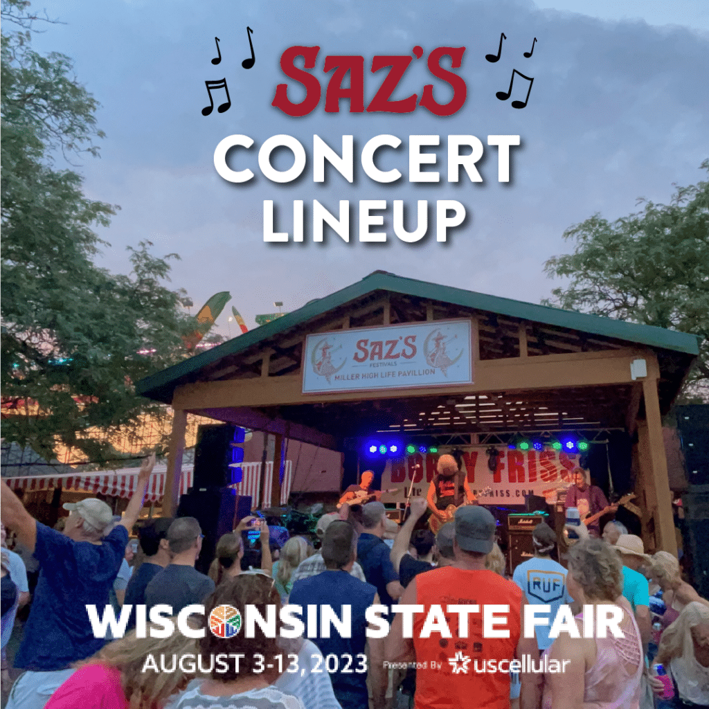 Saz’s State Fair Music Lineup