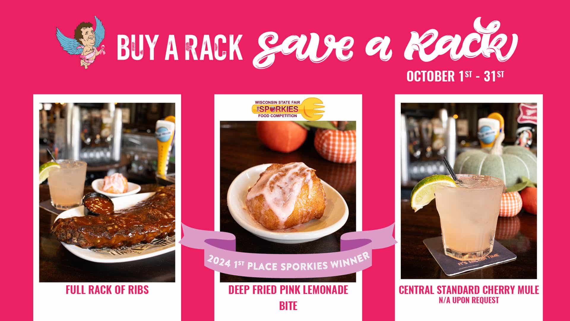 Buy a Rack, Save a Rack at Saz’s State House - Saz's Hospitality Group