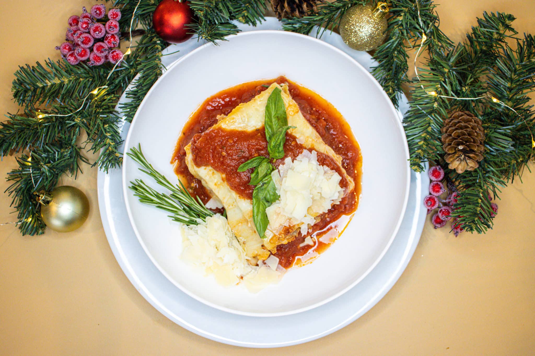 Fried Mozzarella Stick Lasagna - Saz's Hospitality Group